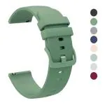 Buy Estrenar 19mm Watch Strap Band Soft Silicone Replacement Wristband ...