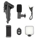 Buy ZED_1029_Video Vlogger Kit Microphone LED Fill Light Tripod for ...