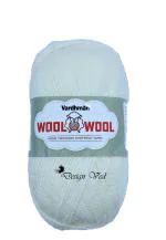 Buy Vardhman Knitting Yarn WOOL-O-WOOL yarn (Pack of 4 balls - each ...