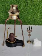 Buy SHIVAM VASTU KALA SHIVLING ART Narmadeshwar Shivling & Narmada ...