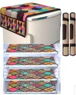 Buy StoreUp High Quality Fridge Cover Set , 1 Top Cover ,4 PVC Mat, 2 ...