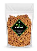 Buy BHARVI 100% Natural Premium California Almonds 500GMS Value Pack Pouch| Premium Badam Giri ...