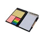 Buy ARCOIRIS PU BLACK CLIPBOARD WITH STICKY NOTE PAD Online at Best ...