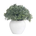 Buy Foliyaj Artificial Mini Bush With Small Green Leaves 10 x 10 cm ...