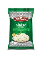 Buy CROWN Divine Long Grain, Gluten Free, Double Polished, Natural ...