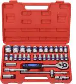 Buy SNE 32 in 1 TOOLKIT SET Heavy Duty SOCKETTOOLS WRENCH 1/2" DR. SOCKET SET Online at Best ...