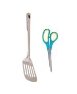 Buy URBAN BUY Stainless Steel Kitchen Tools Egg Palta With Big Scissor ...