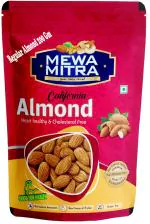 Buy Mewa Mitra 100% Natural California Regular Almonds 200 g Online at Best Prices in India ...