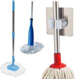 Buy See Inside Spin Stick Mop, Round Bottle Mop, Magic Sticker Adhesive ...