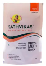 Buy Sathvikas Varigalu / Proso Millet Ravva (500 grams) Pack Of 1 ...
