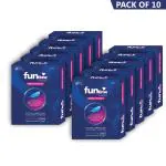 Buy Funtime Lubricated Climax Control Dotted, Ribbed and Contoured Long Lasting Extended Condoms ...