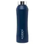 Buy AQUENCH Stainless Steel Colored Fridge Water Bottle with Steel ...