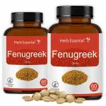 Buy Herb Essential Fenugreek Tablets |Methi|Helps Maintain Healthy ...