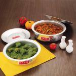 Buy HAZEL Aluminium Langdi Patila Pot With Lid Hammered Finish Round ...