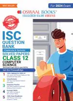 Buy Oswaal ISC Question Bank Class 12 Computer Science Book (For 2023 ...