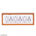 Buy Wizon Extesion Board 3switch,3socket with wiring 3 Pin Plug 220 ...