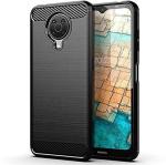 Buy Rawat Nokia G10 Black Silicon, Rubber Flexible Back Cover Online at ...