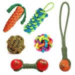 Buy PSK Pet Mart Dogs Plastic Handle Ball, Dummy, Rainbow Ball, Plastic ...