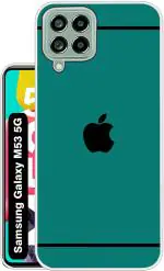 Buy Case Club Green Silicon Grip Case Back Cover For Samsung Galaxy M53 ...