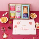 Buy DIBHA - HONEST SNACKING Healthy Munchies Rakhi Gift Box 370g Online ...