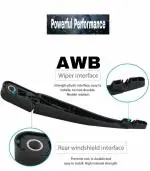 Buy AWB Rear Window Wiper Arm With Blade Set- Replacement for Celerio ...
