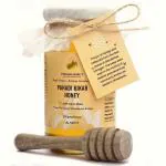 Buy Pahadi Amrut Kikar Honey, 500 gms with Wooden Honey Dipper | 100% Raw and Unprocessed Online ...