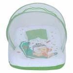 Buy Superminis Green Cotton Sleeping Monkey In The Sky Print On White ...