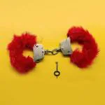 Buy Cliffside Products Red Carbon Steel Toy Handcuff Hathkadi With 2 ...