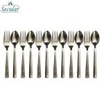 Buy Stainless Steel Fork With Spoon, 6 EACH, Kitchen Essential Combos ...