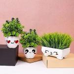 Buy ALMENT Decorative Set of 4 Artificial Plant with Pot Online at Best ...