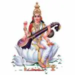 Buy Masstone Saraswati Wall Sticker | Wall Stickers for Living Room ...