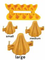 Buy RARE-ZONE Present Multi Utility Plastic Modak Mould Set for Ganesh ...