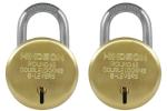 Buy HINDSON Silver Round Lock With 3 Key 8 Lever Padlock 65 mm - Pack ...