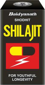 Buy Baidyanath Shodhit Shilajit- 30 Cap Useful in Youthful Longevity ...