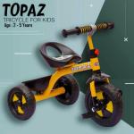 Buy Pandaoriginals Yellow Plastic Strongest Frame Topaz Tricycle For ...