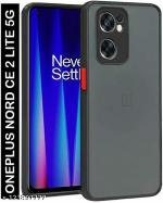Buy One Plus Nord CE2 Lite Black Silicon Light Matte Finish Mobile Back ...