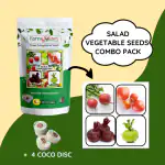 Buy Farmgokart | TURNIP, TOMATO, BEETROOT, KNOL KHOL SEEDS | Combo Pack Of 4 Salad Vegetable ...