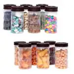 Buy Cutting EDGE Twister Airtight Food Grade Plastic Mini Jars, Diamond ...