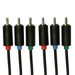 Buy MX RCA Component Cable , 1.5 MTR 3 RCA Male To 3 RCA Male (MX-3380 ...