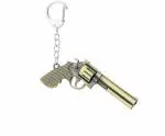 Buy Blue Aura Sn Racers Brown Steel Soldier Gun Keychain Pistol ...