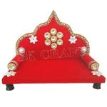 Buy Sk Craft Multicolor Wood Singhasan For Laddu Gopal Online at Best ...