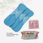 Buy Re:pad Reusable Sanitary Pads for Women - Pack of 3 (3 Super Maxi ...