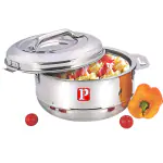 Buy PUKARI Galaxy 1500 Stainless Steel Casserole - 1.5 litres | Hot ...