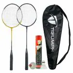 Buy TRIUMPH Badminton Racquet, TRIUMPH PASSION Badminton Racket Set- 2 ...