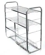 Buy ROYAL SAPPHIRE Silver Stainless Steel Wall Mount Kitchen Storage ...