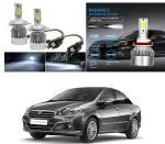Buy Feelitson White Car C6 H4 Compact Design 36W/3800Lm Led Headlight ...