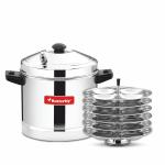 Buy Butterfly Blueline Stainless Steel Idly Cooker with 6 plates Online ...