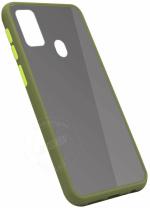 Buy Lenient Samsung Galaxy M30s Green Polycarbonate Shock Proof Back ...
