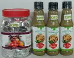 Buy Kiyo's Combo pack of Green Chilly Sauce (210gms x 3) + Gulab jamun Instant Mix 500gms Online ...