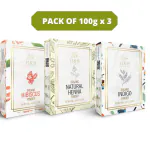Buy H&B NATURAL Hibiscus, Henna and Indigo powder 100g x 3 pack| Best Haircare Combo Pack| Total ...